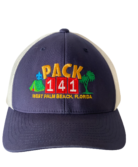 Pack 141 Embroidered Ball Cap | Official Website of Cub Scout Pack 141 ...